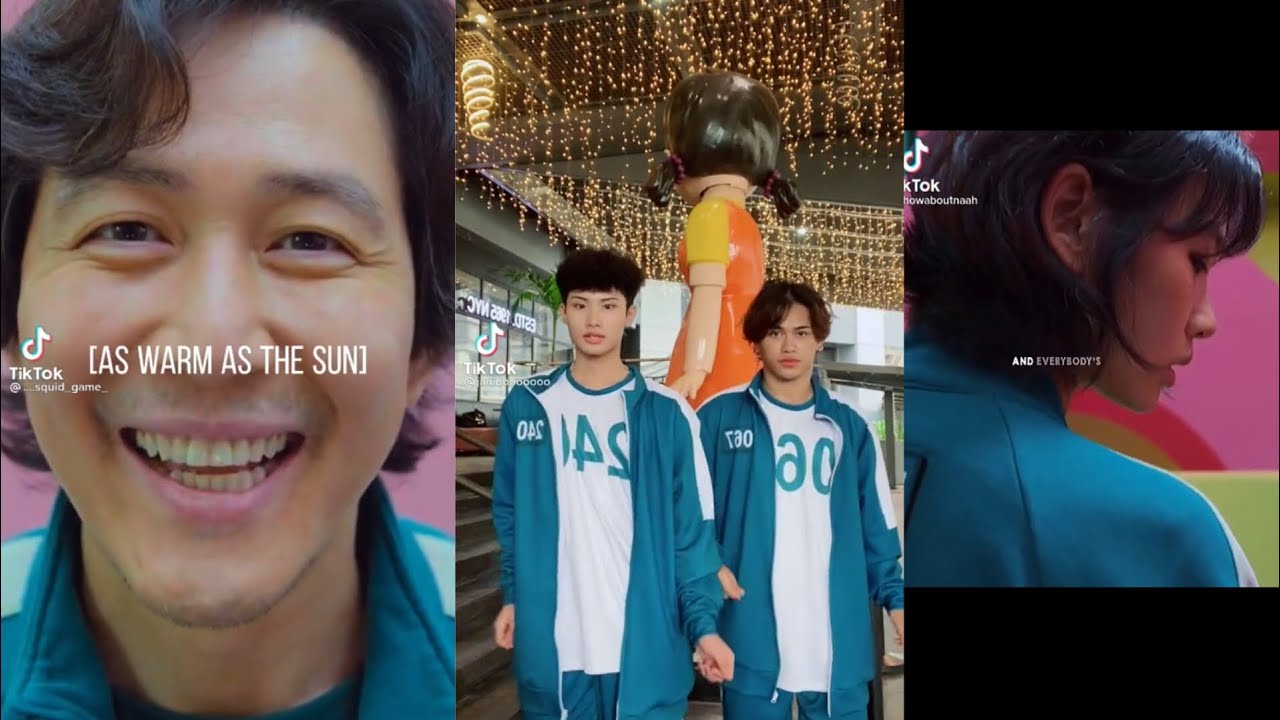 Squid game TikTok compilation - YouTube