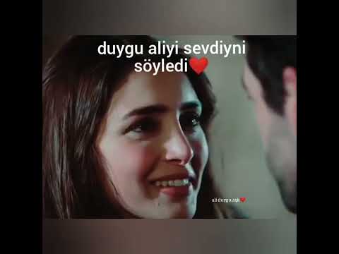 Ali,ye Duygudan Aşk dolu itiraf❤❤