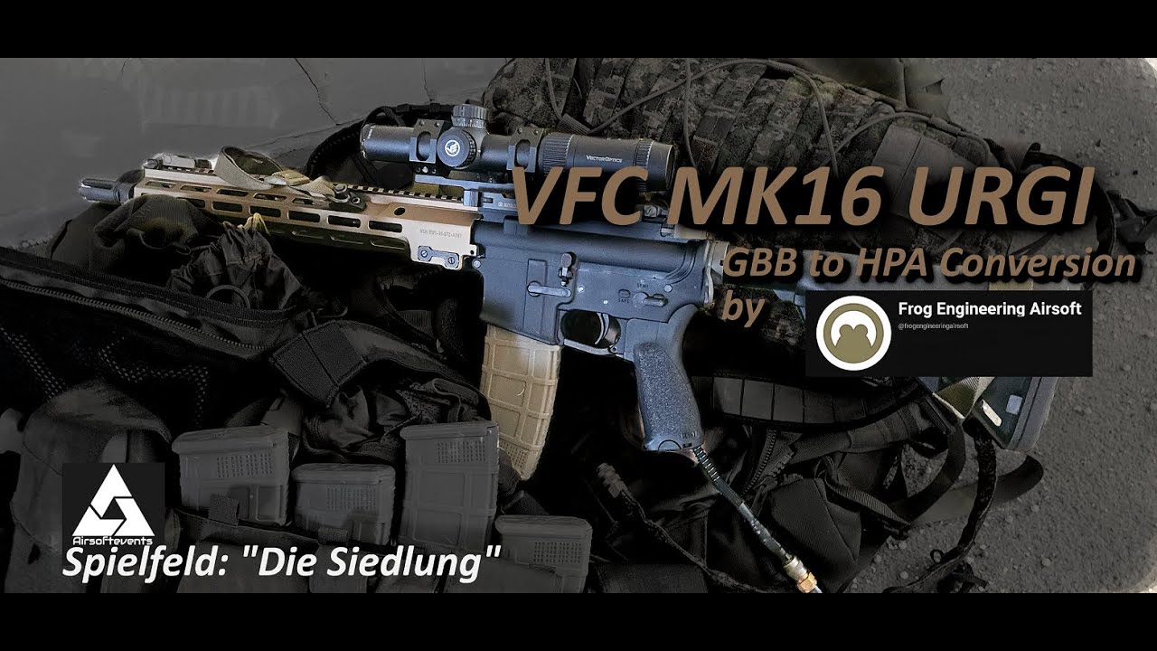 Blow Back Airsoft is the BEST! | VFC URGI Gameplay GBB to HPA ...