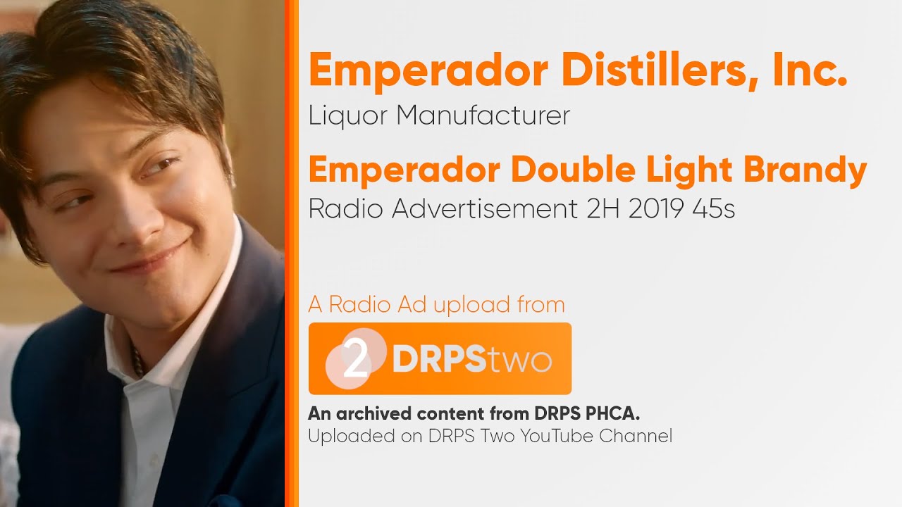 Emperador Double Light Brandy Radio Ad 2H 2019 45s - YouTube