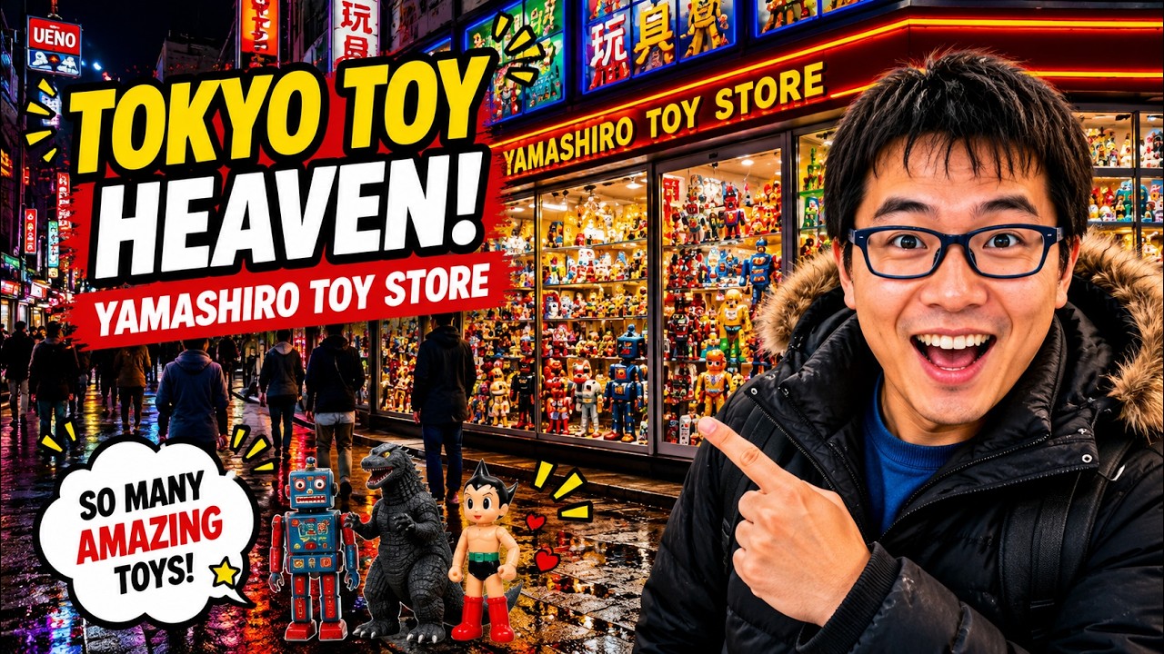 Tokyo’s Ultimate Toy Store 🇯🇵 | Yamashiro Toy Store Ueno - YouTube