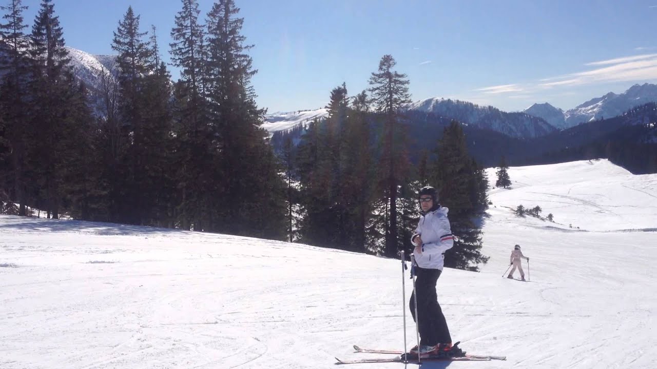 Postalm ski center, Austria - YouTube