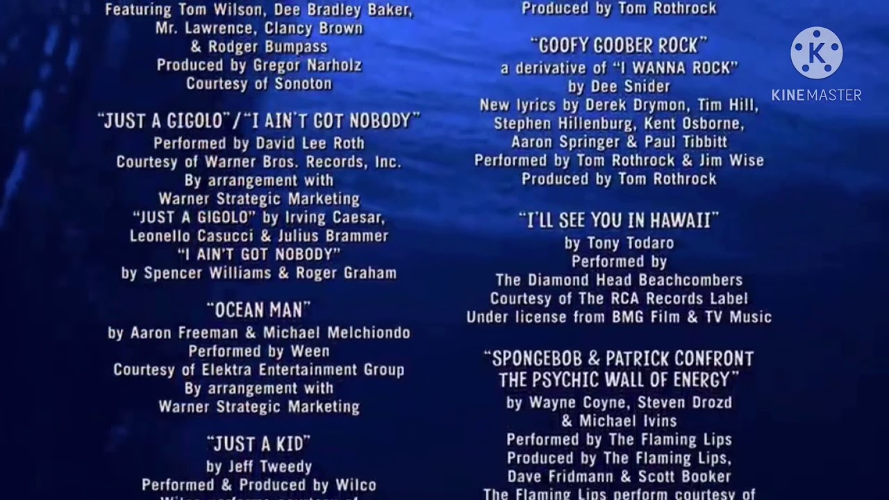 The spongebob movie end credits but it’s happy by Sita - YouTube