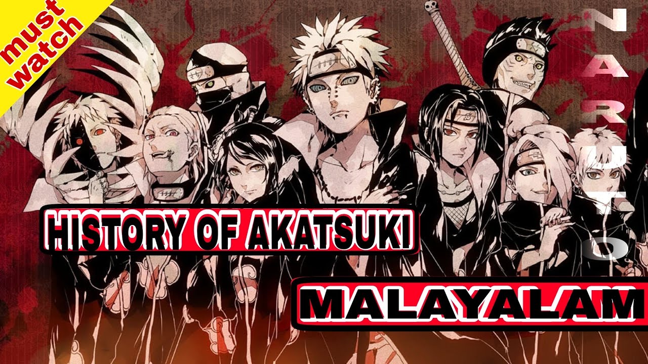 History of Akatsuki (NARUTO) in malayalam/must watch - YouTube