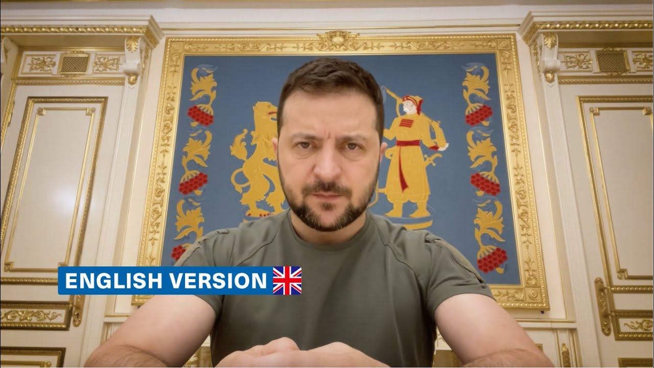 Address of the President of Ukraine. D252 (English version) - YouTube