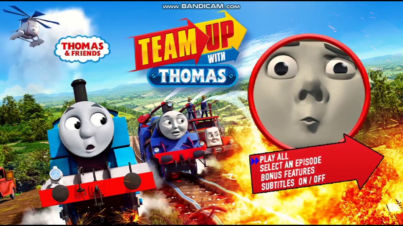Thomas & Friends UK/AUS DVD Menu Walkthrough: Team Up With Thomas - YouTube