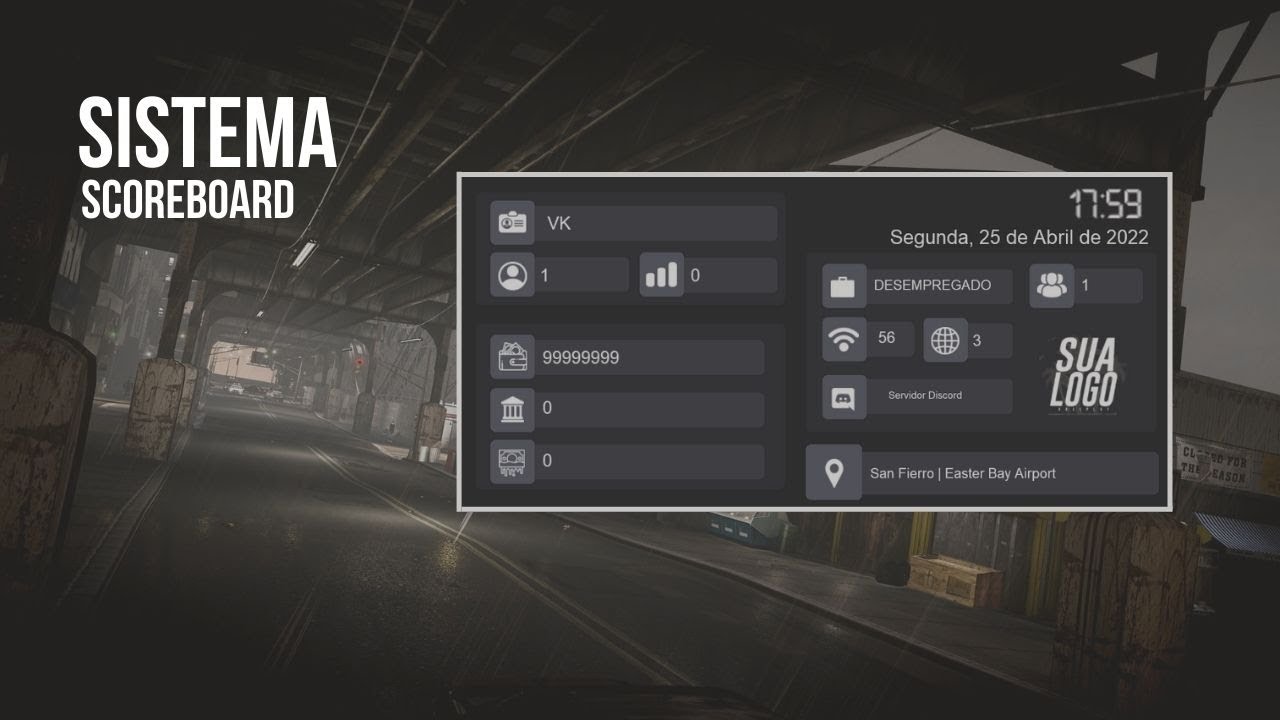 MTA:SA - Sistema de Scoreboard - YouTube