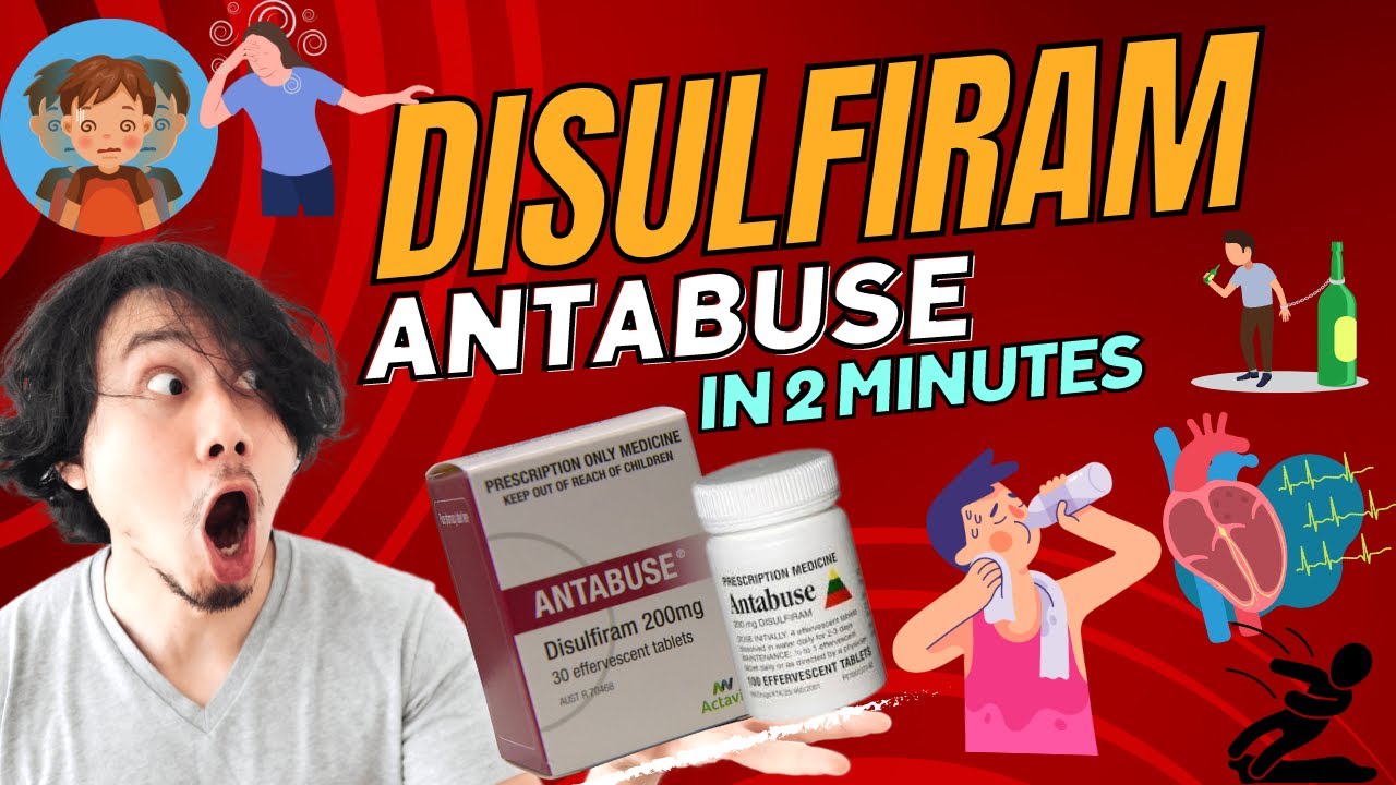 Disulfiram - Antabuse - All you need to know in 2 Minutes. - YouTube