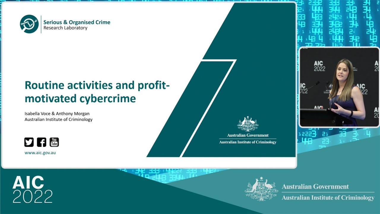 Routine activities and profit-motivated cybercrime - YouTube