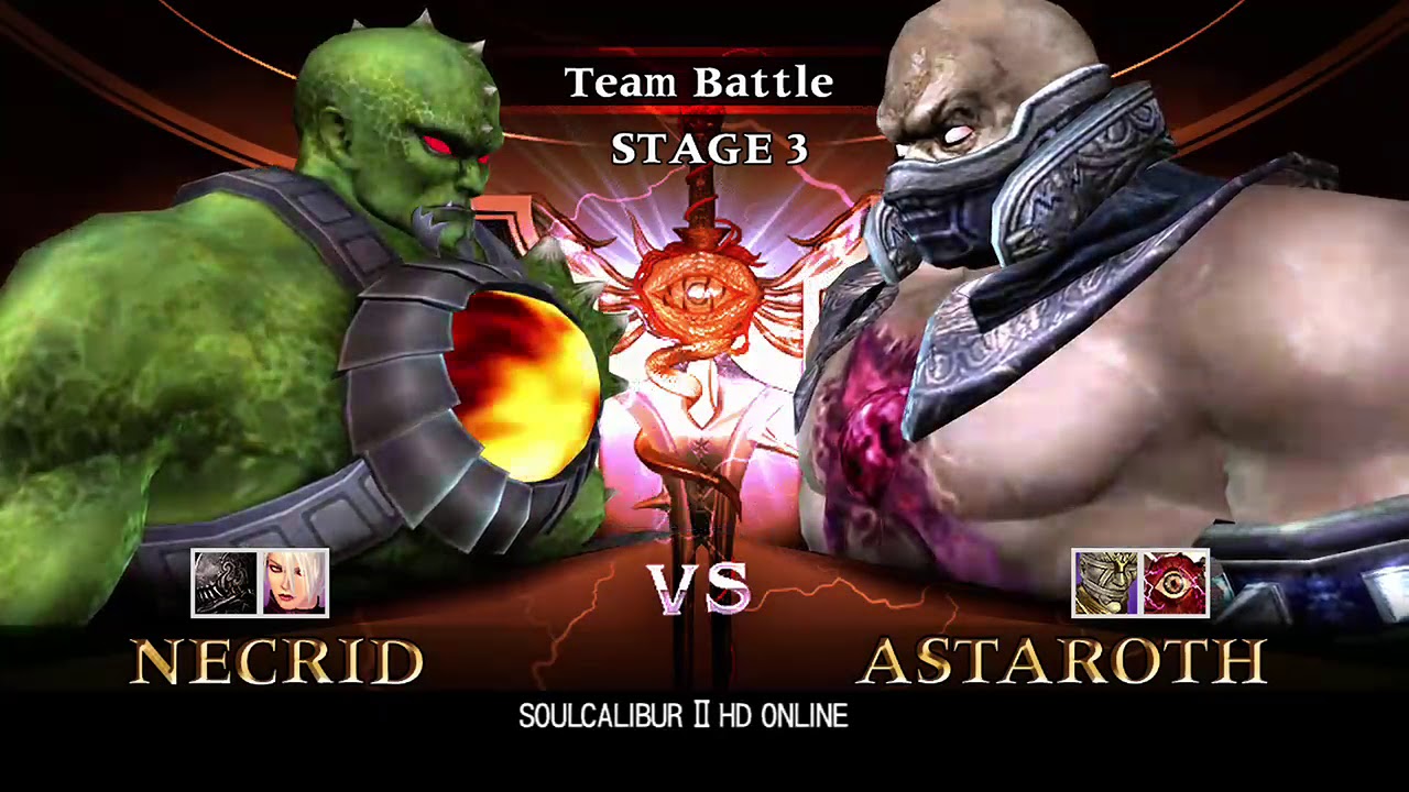 Soulcalibur 2 HD Team Battle with Necrid, Ivy and Voldo - YouTube