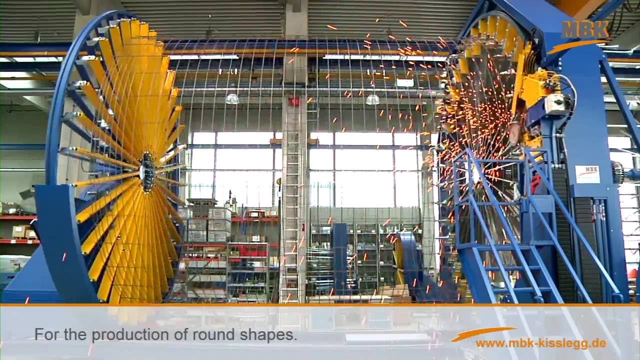 MBK- Wire cage machine - YouTube