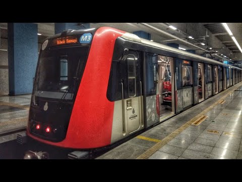 İstanbul Metrosunda İkitelli Sanayi - Kirazlı Arasında Seyahat