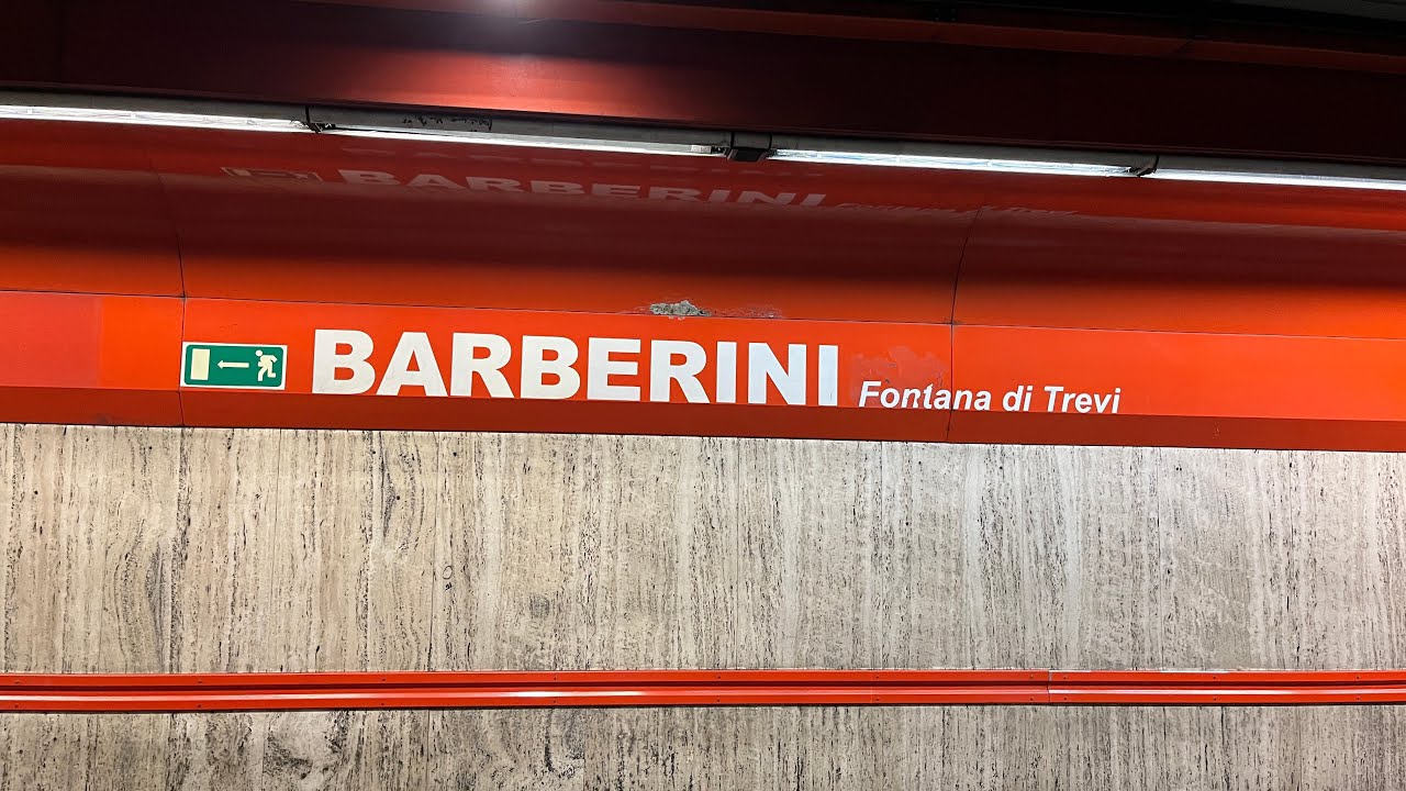 Stazione metro Barberini - MA (Roma) - YouTube