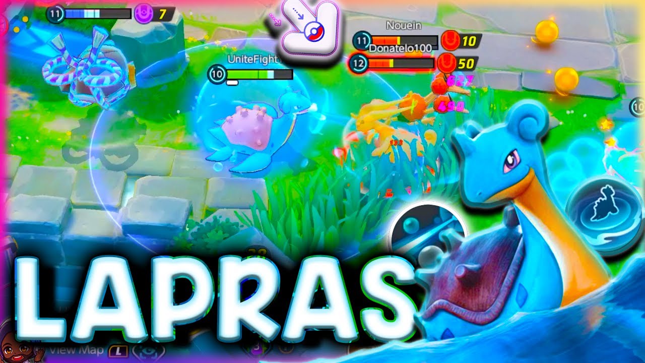LAPRAS IS FINALLY HERE 🌊 | Pokemon unite ranked gameplay - YouTube