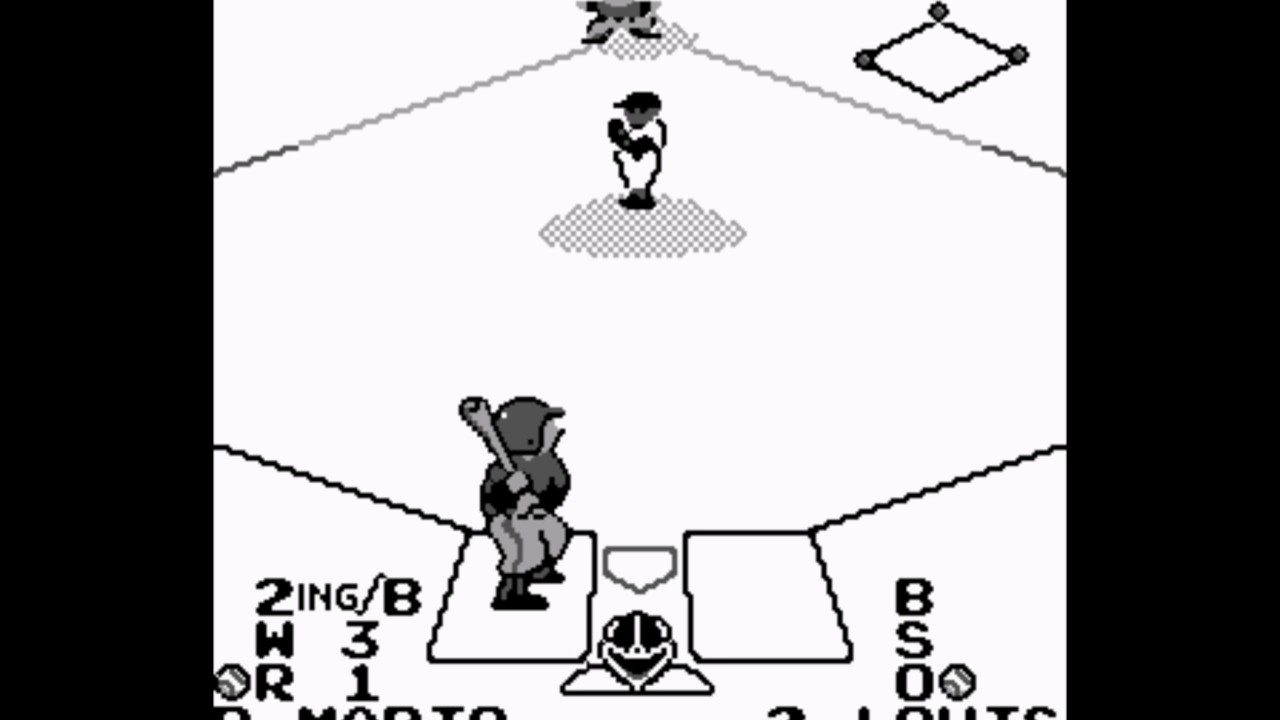 baseball gameboy gameplay 60 fps - YouTube