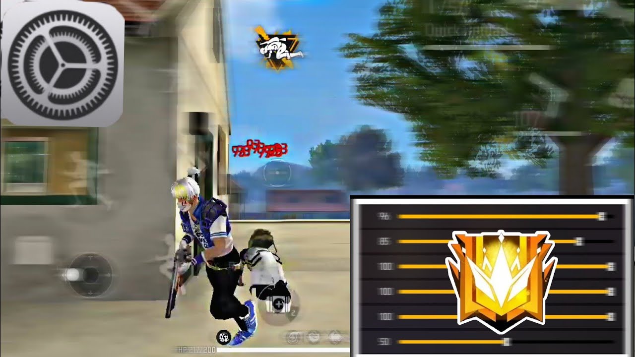 FREE FIRE HEADSHOT SETTING 2023 🔥😈 | BEST SENSITIVITY SETTINGS ⚙️| FREE ...