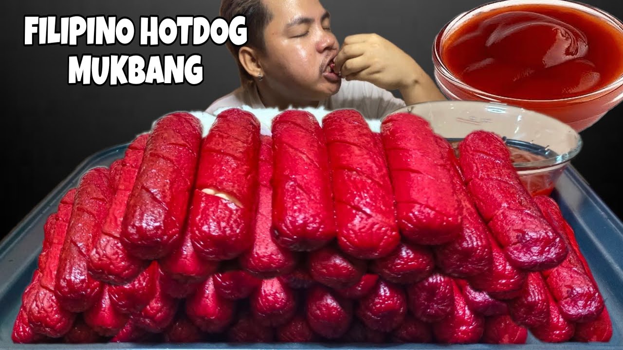 Filipino Hotdog Mukbang | Pinoy Mukbang | Mukbang Philippines | Mukbang ...