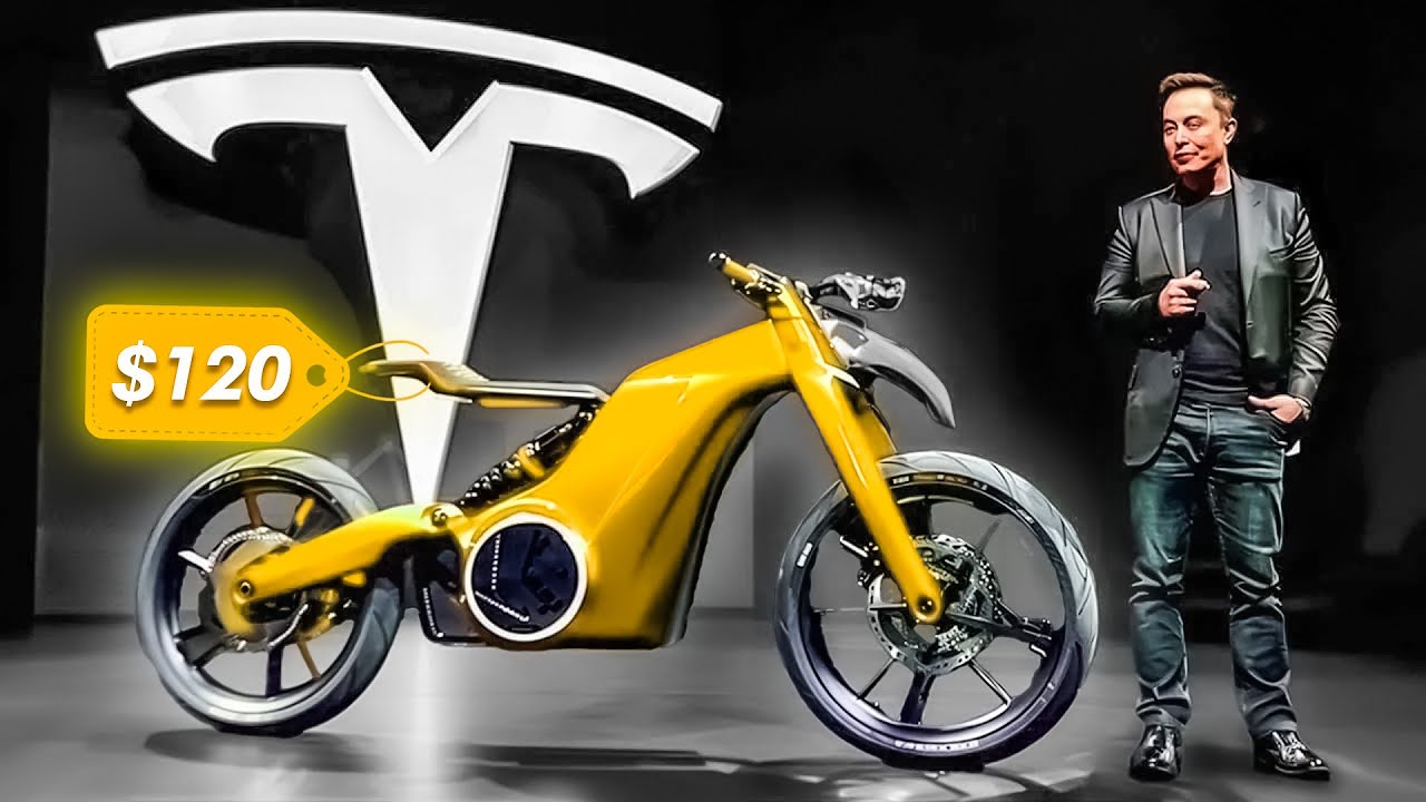Introducing Tesla's First Ever Electric Bike! - YouTube