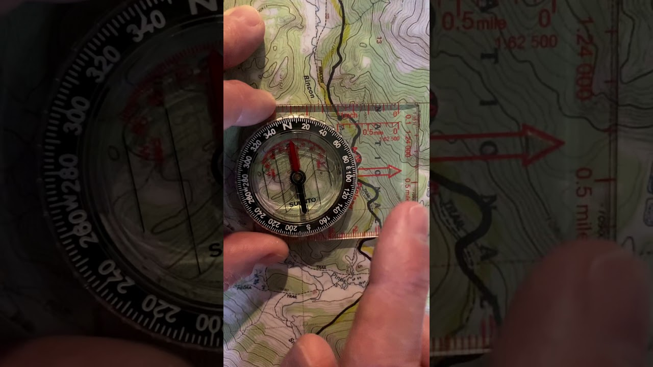 Quick tip how to use Back Azimuth to not get lost - YouTube