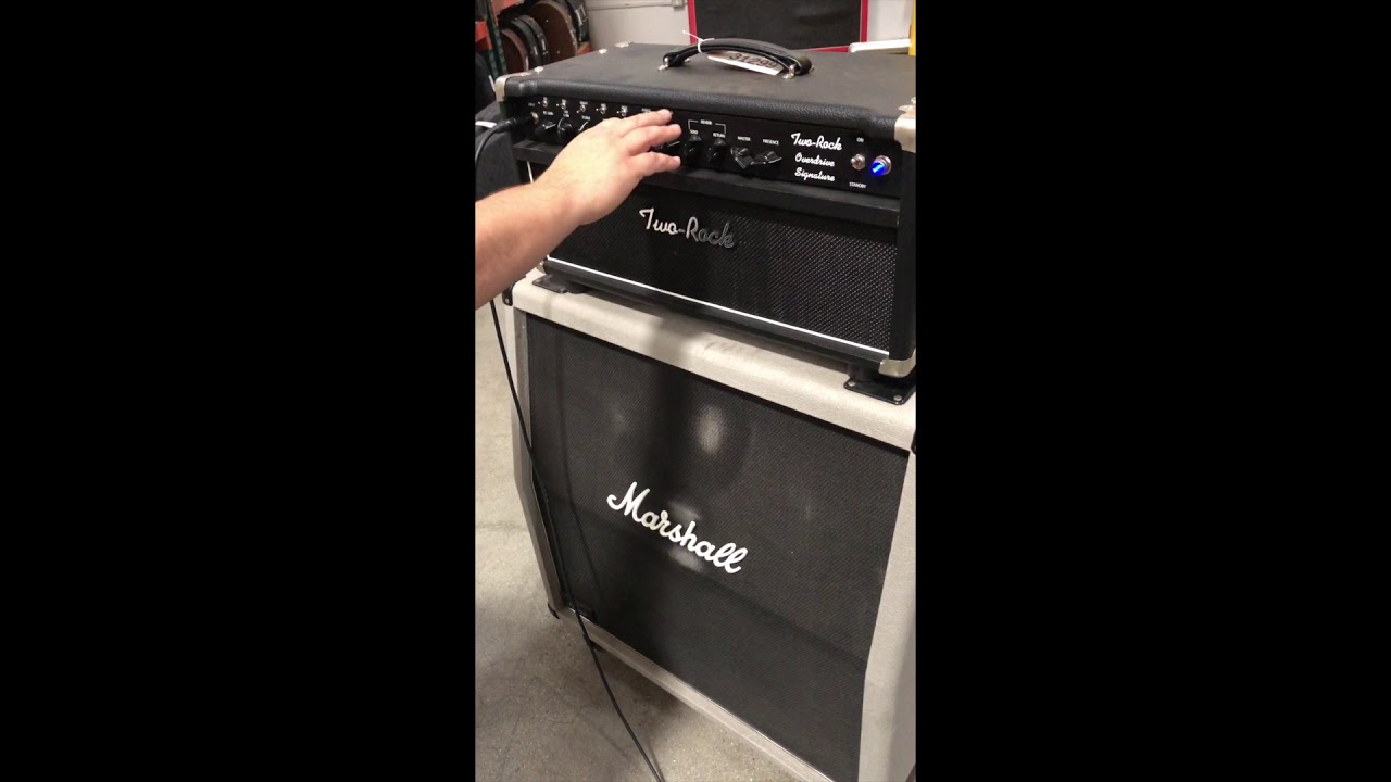 Two-Rock Overdrive Signature Amplifier Head w/ 1987 Marshall 2551A Lead ...