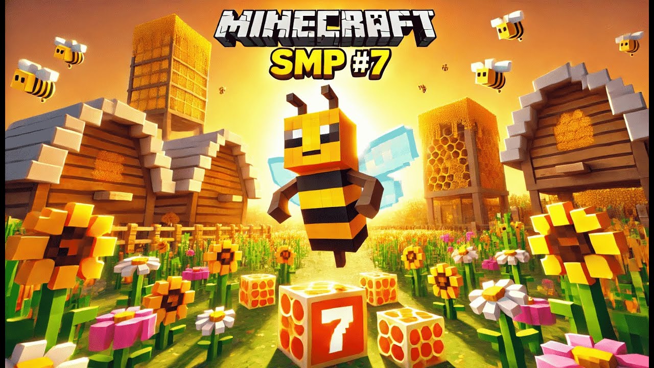 ARI TEMALI YENİ BAL FARMIMM!! (Minecraft Smp 7.Bölüm) - YouTube