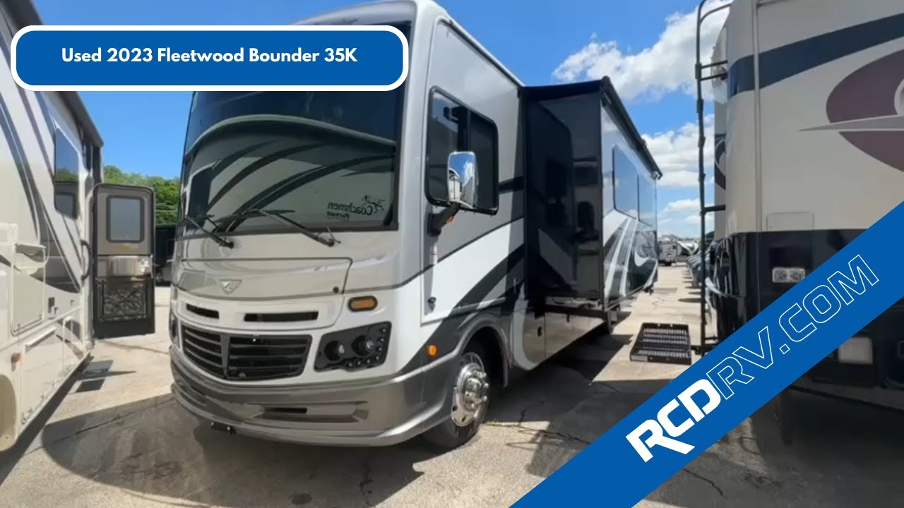 USED 2023 Fleetwood Bounder 35K Class A Motorhome Walk Through ...