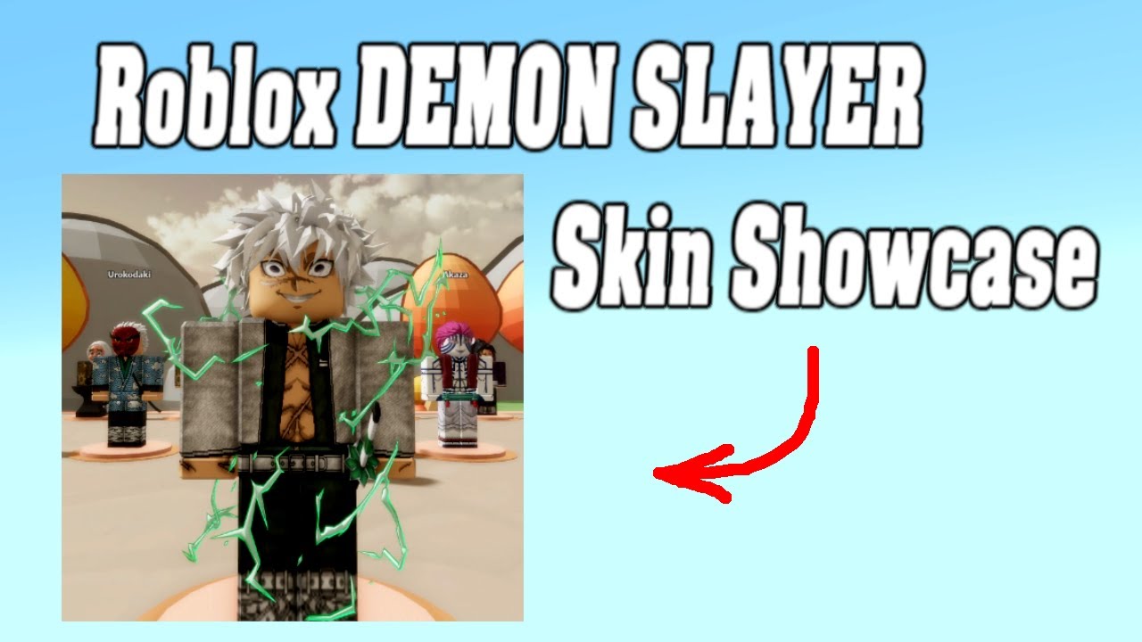 Ultimate Roblox DEMON SLAYER Skin Showcase - YouTube