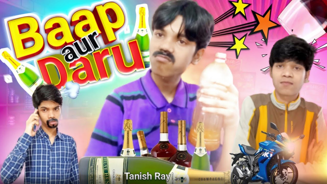 Papa or Daaru (father's day special)- Tanish Rai | comedy video - YouTube