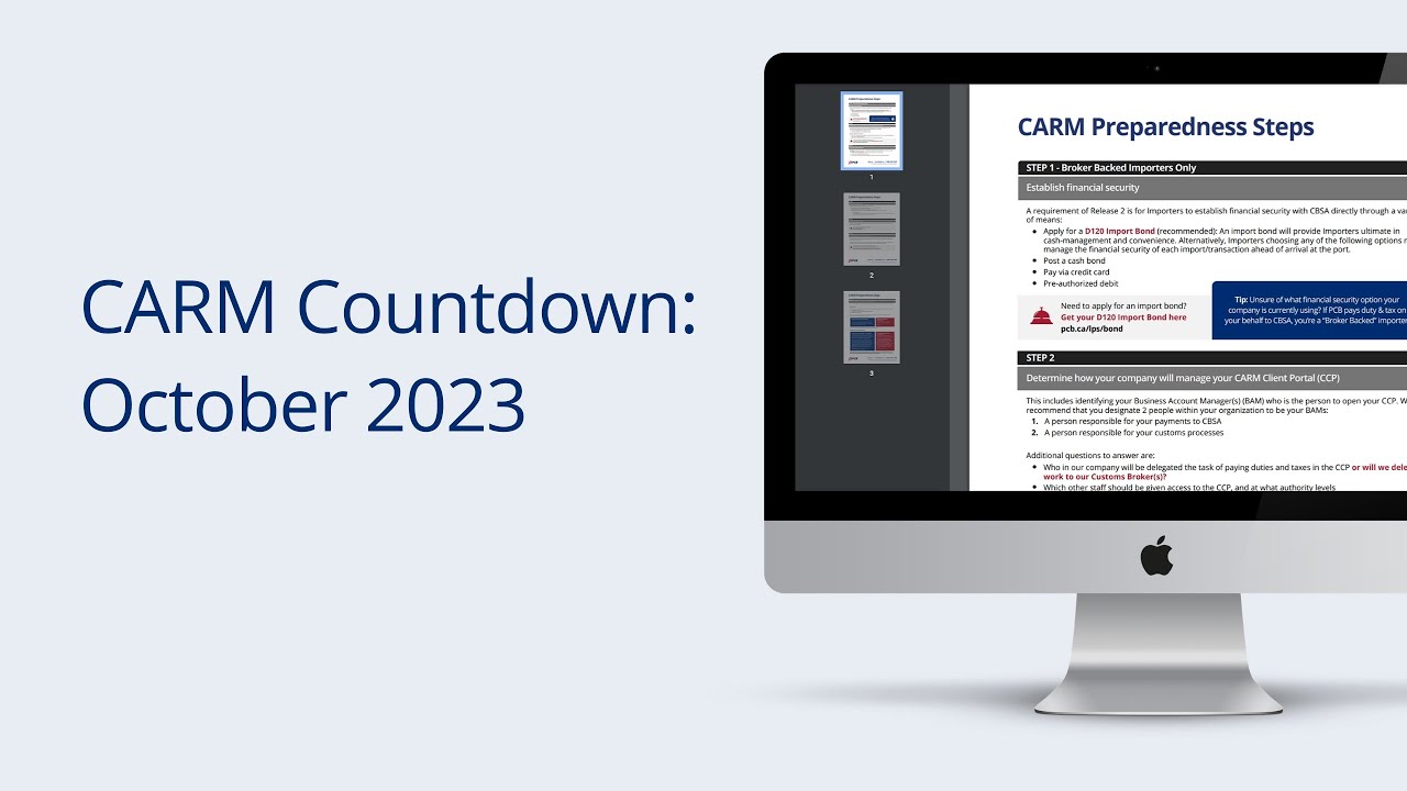 CARM Release 2: Establish Your Financial Security - YouTube