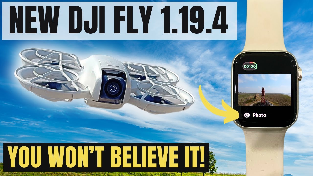 DJI Fly App 1.19.4 - This Update is AMAZING! | Full Test & Review - YouTube