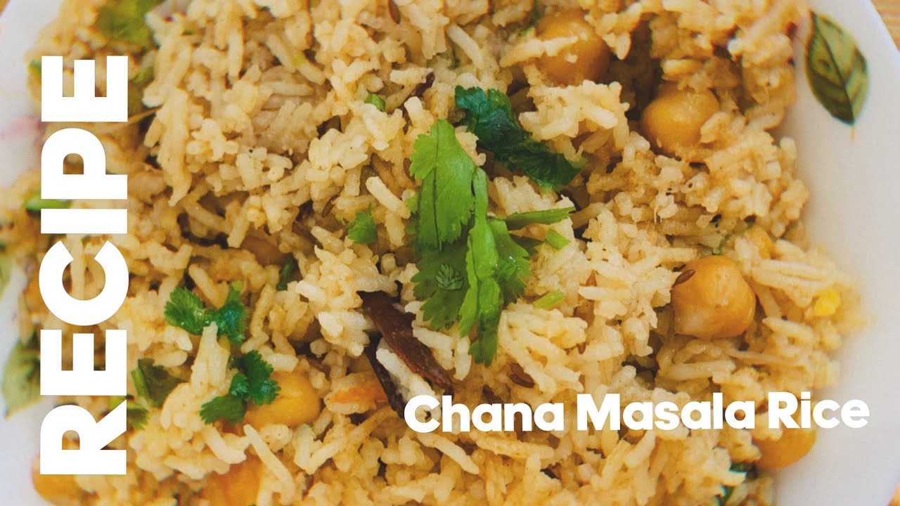 Chana Masala Rice|Simple and Tasty Recipe! - YouTube