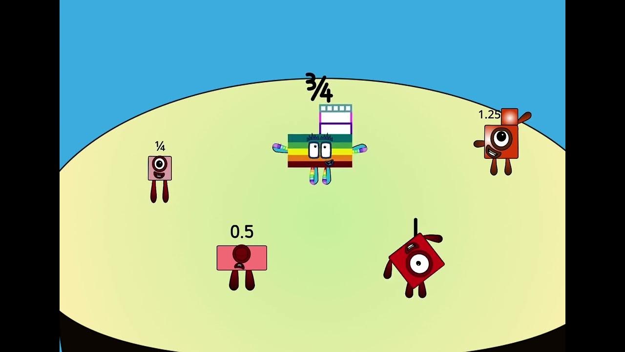 Numberblocks band quarters - YouTube