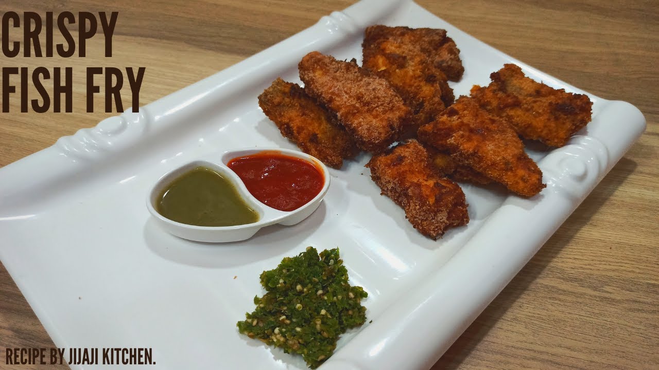 CRISPY FISH FRY I FISH FRY I Restaurant style Fish Fry RECIPE BY JIJAJI ...