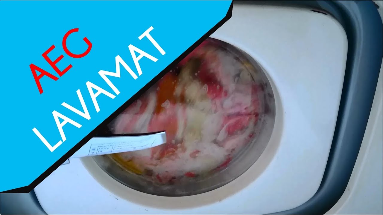 AEG LAVAMAT CLARA SL waschmaschine - YouTube