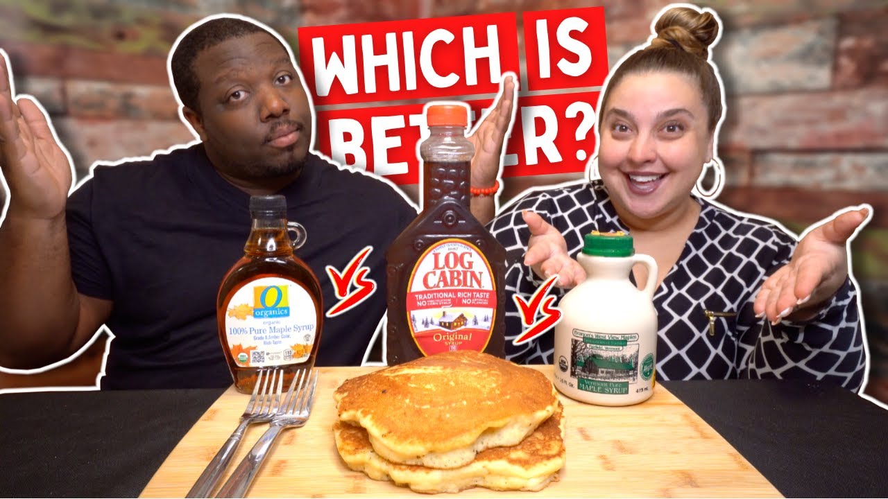 Taste Testing Vermont Maple Syrup vs Regular Syrup! [Is there a ...