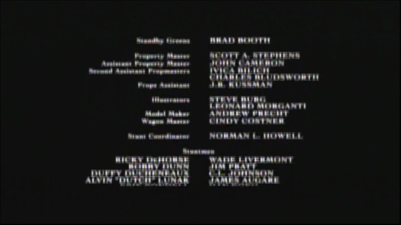 Dances With Wolves (1990) End Credits (WE 2026) - YouTube