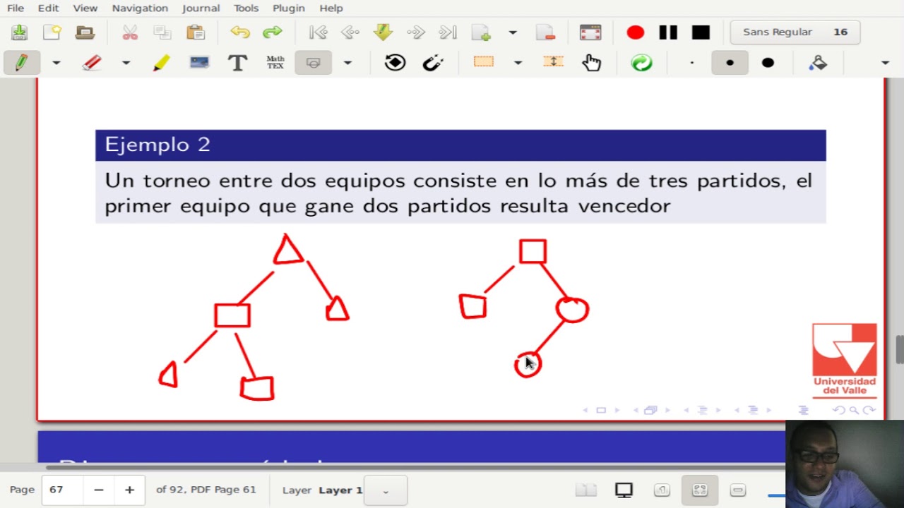 Matemáticas discretas II Clase 1-7 Diagramas de árbol - YouTube