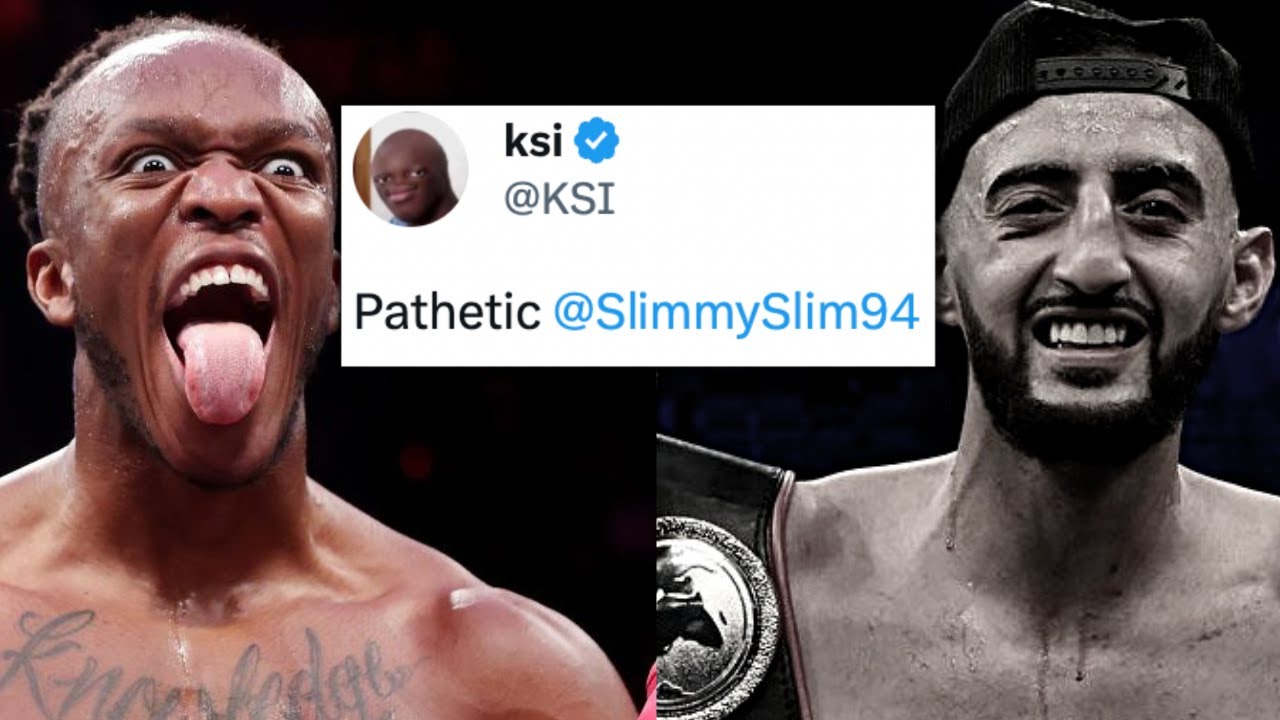 KSI vs Slim HEATED Back & Forth - YouTube