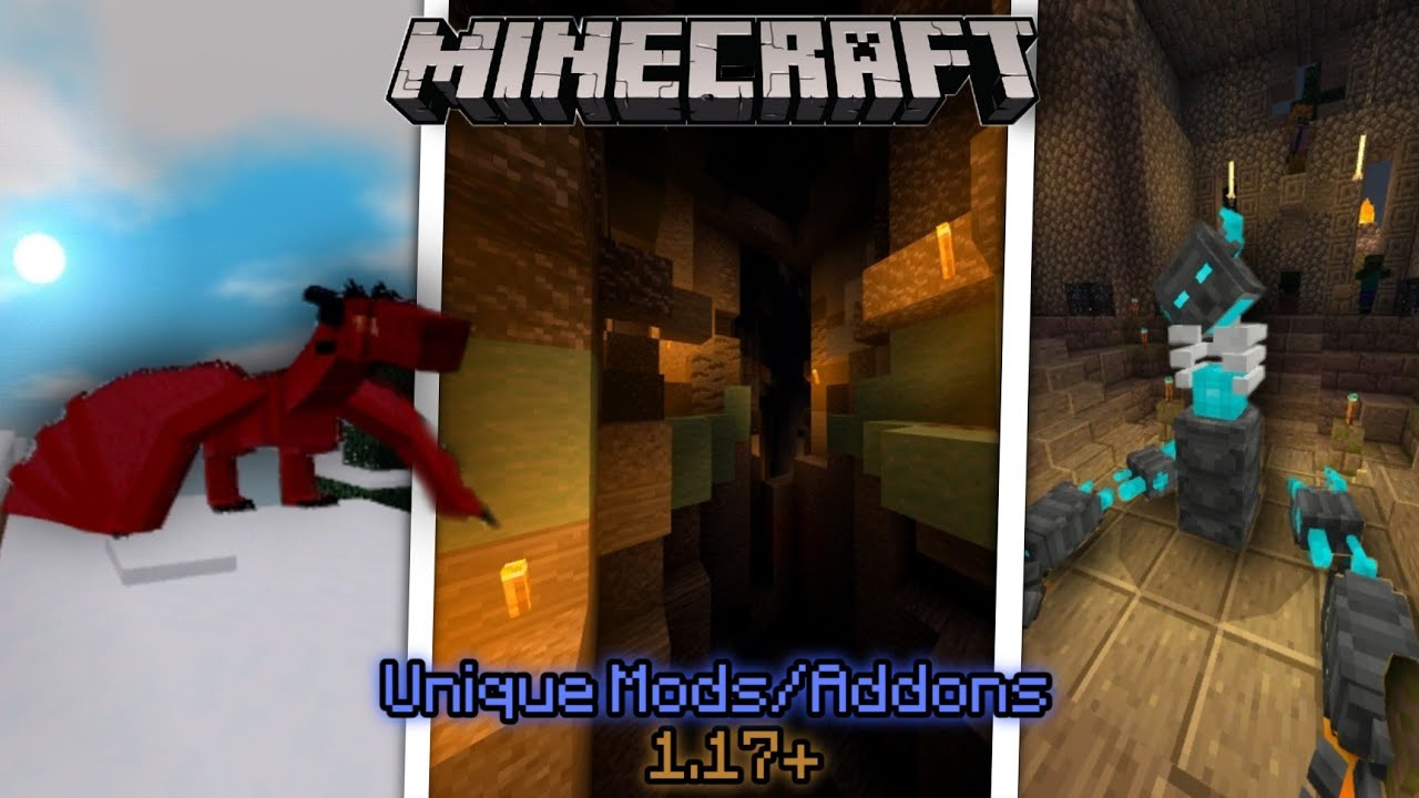 Minecraft BE: Top Unique Mods/Addons for 1.17+ | New Updates & Features ...