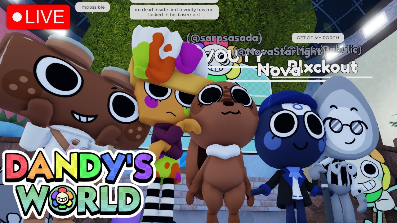 🔴 DISTRACTING DYLE WITH ALL THE TOONS 👀 | DANDY'S WORLD LIVE 🔴 - YouTube