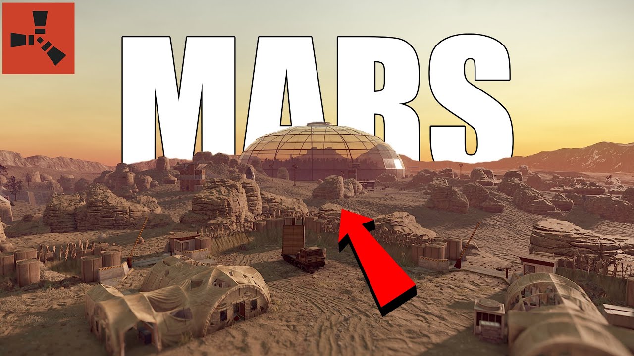 Wandering Around on MARS | Solo Rust - YouTube