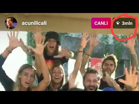 Acun Ilıcalı İnstagram Canlı Yayını'nda 3 Milyon İzlenme Rekoru Kırdı