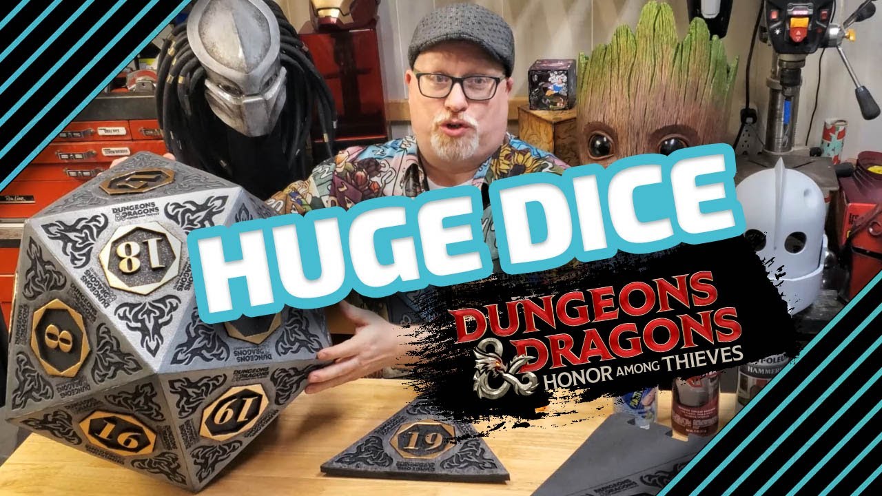Giant D20 Build for Dungeons & Dragons: Honor Among Thieves - YouTube