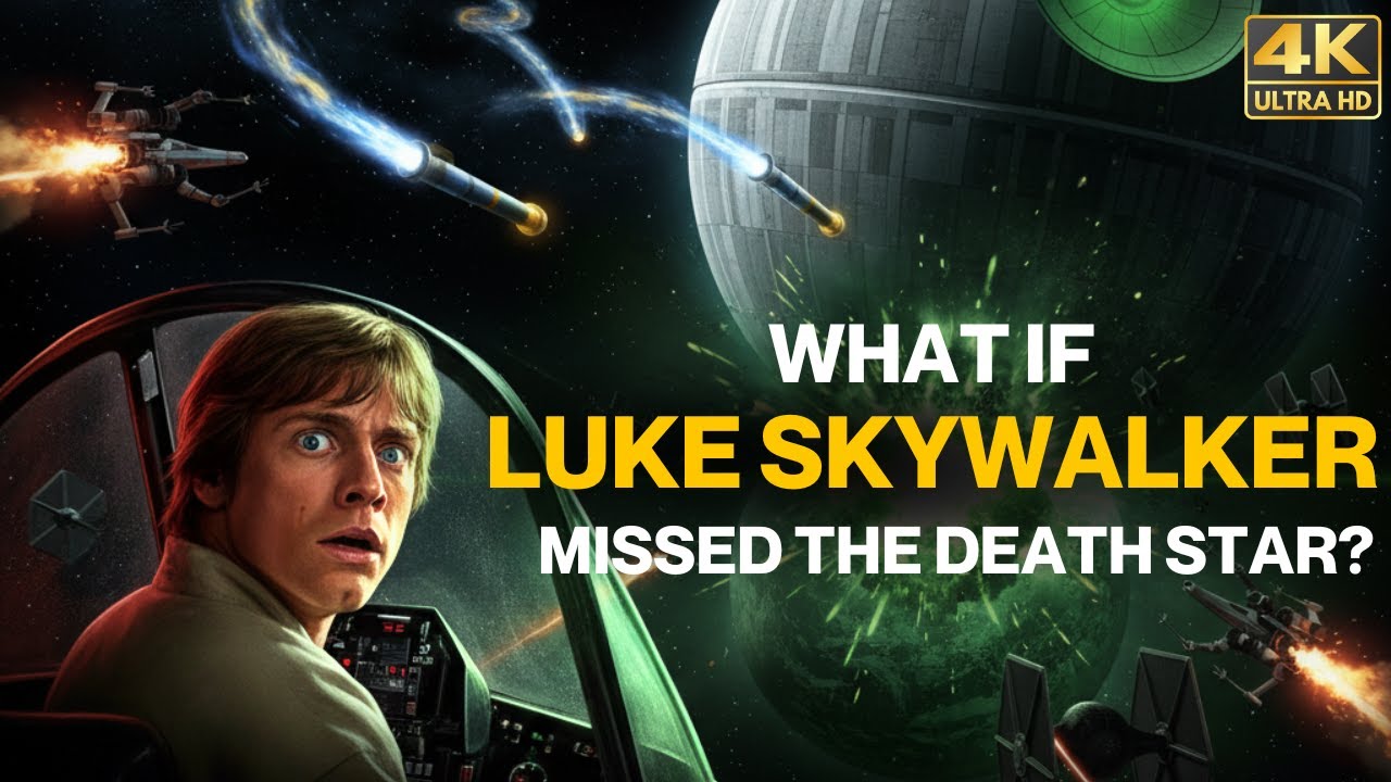 What If Luke Skywalker Missed the Death Star #starwars - YouTube