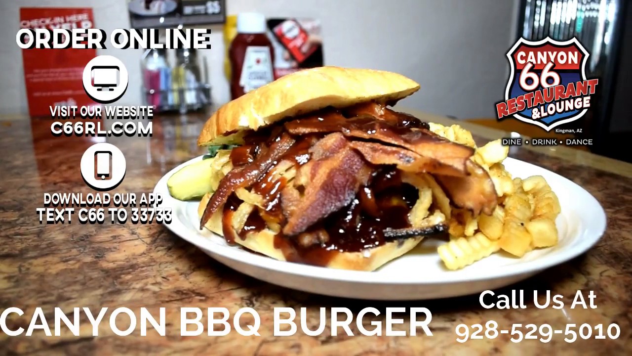 The Holy, and World Famous, Canyon BBQ Burger! #gourmetburgers - YouTube