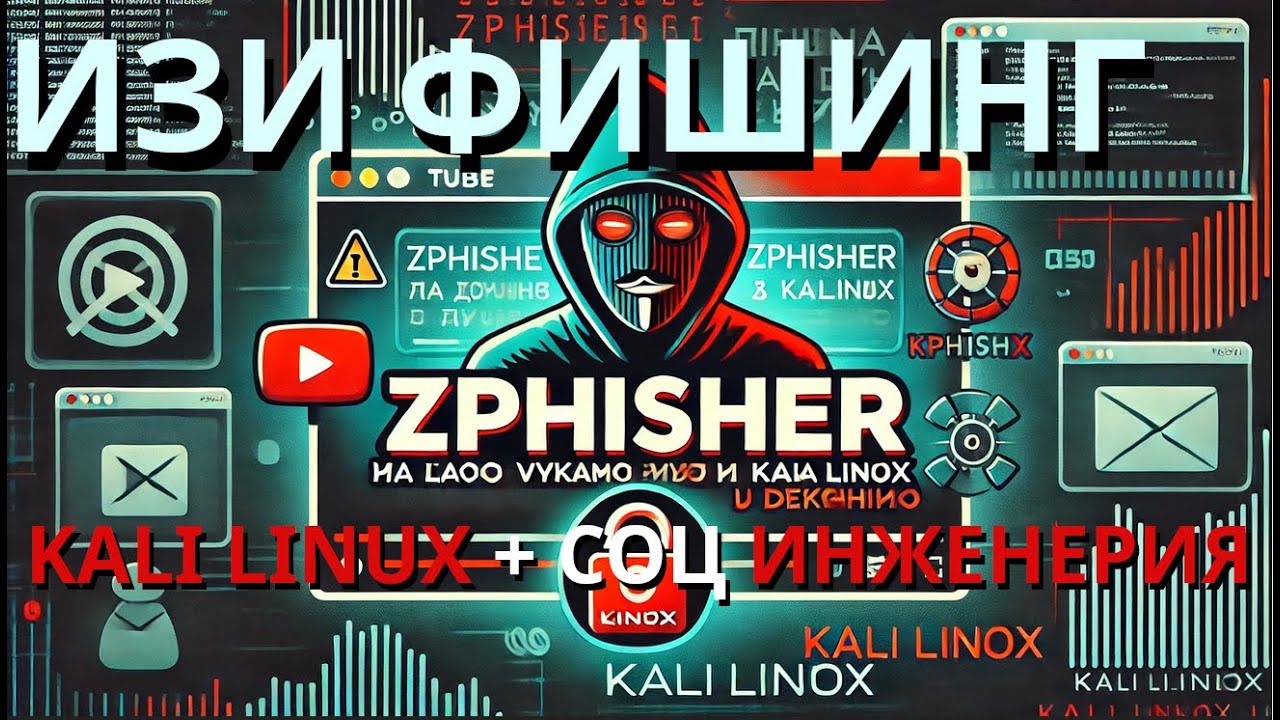 ВСЕ О ФИШИНГЕ В KALI LINUX 2024 С Zphisher - YouTube
