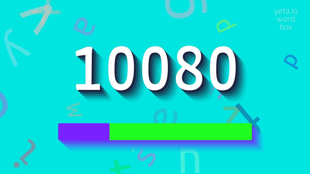 How to say "10080"! (High Quality Voices) - YouTube