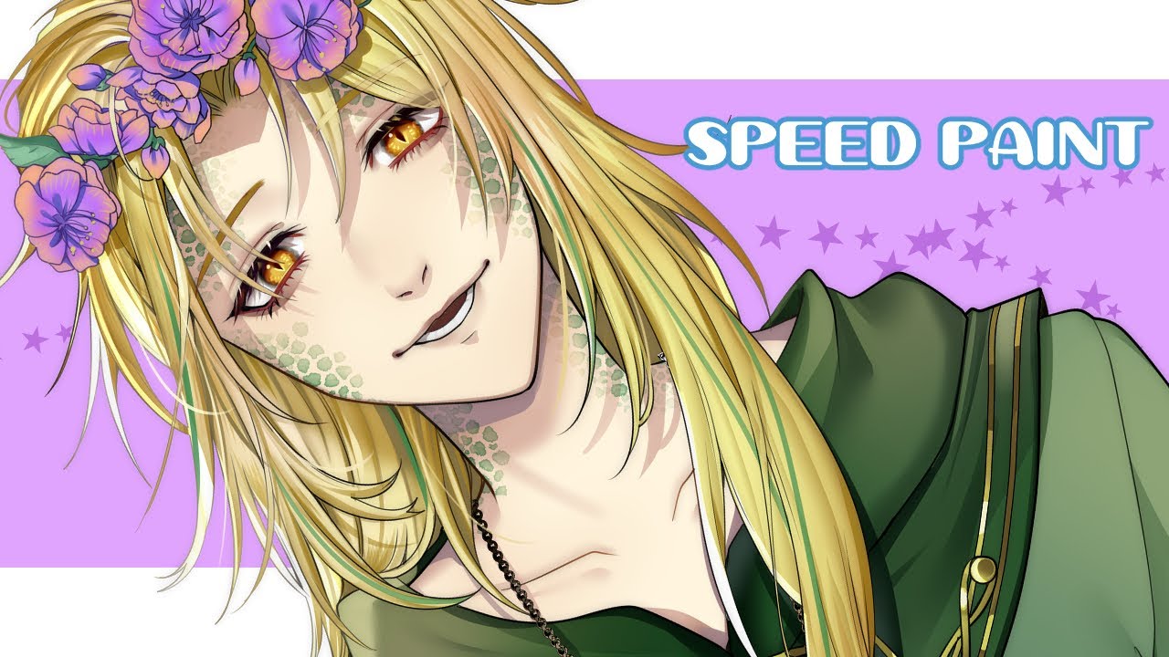 【SpeedPaint】 OC commission【Clip Studio Paint】 - YouTube