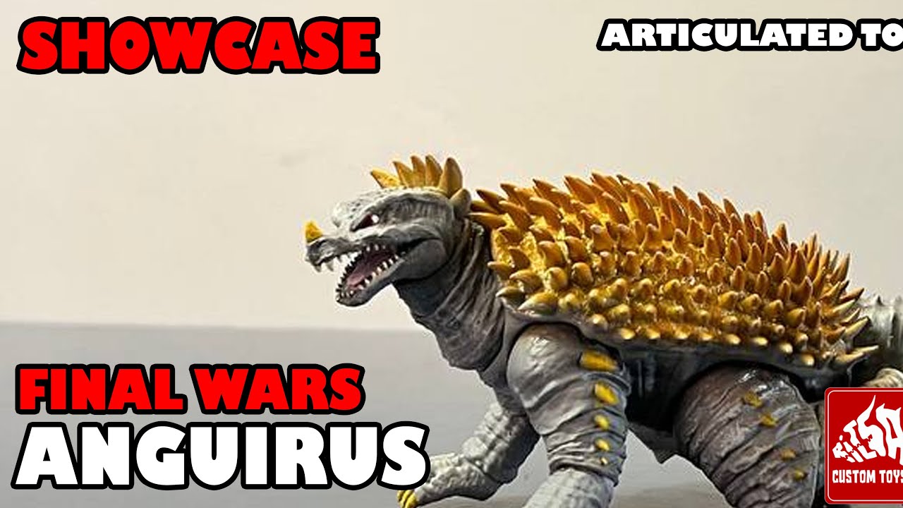 Articulated Anguirus from Godzilla Final Wars by Ricsan Custom Toys ...
