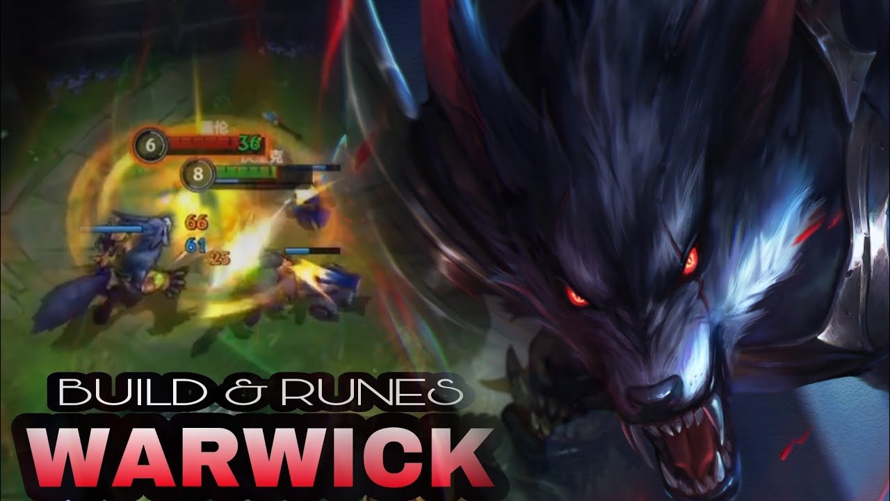 WILD RIFT WARWICK | WARWICK GAMEPLAY | CHINESE WARWICK WILD RIFT - YouTube
